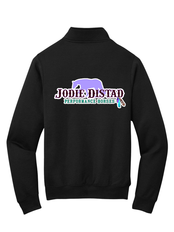 Jodie Distad Performance Horses Logo Quarterzip – Ranch Ethic