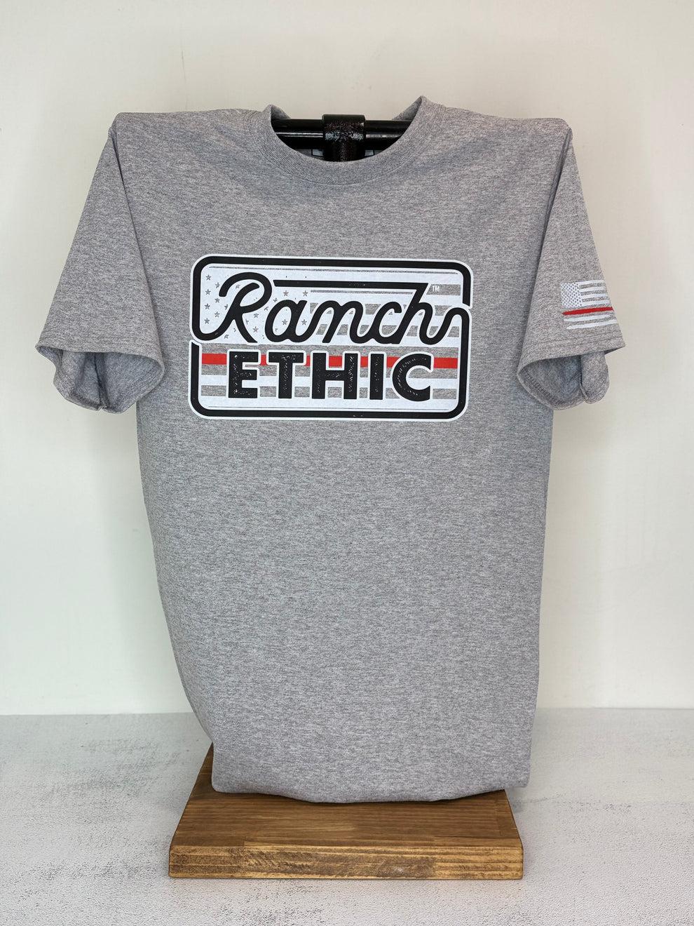 Red Line Logo Tee – Ranch Ethic